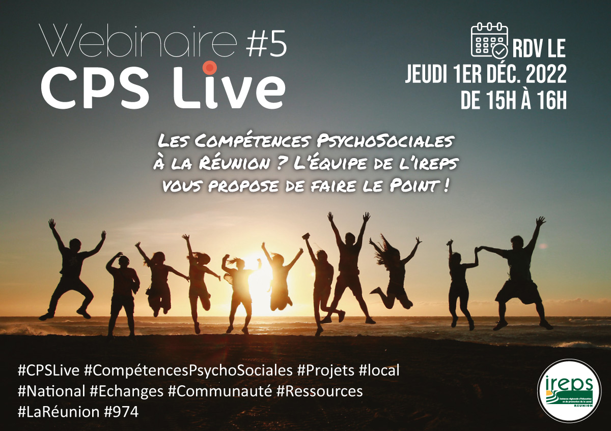 Webinaires CPS Live – IREPS Réunion